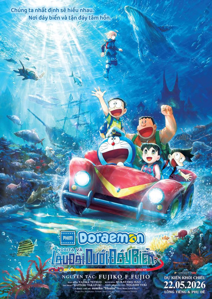 Phim Điện Ảnh Doraemon: Nobita và Lâu Đài Dưới Đáy Biển (Phiên Bản Mới ...